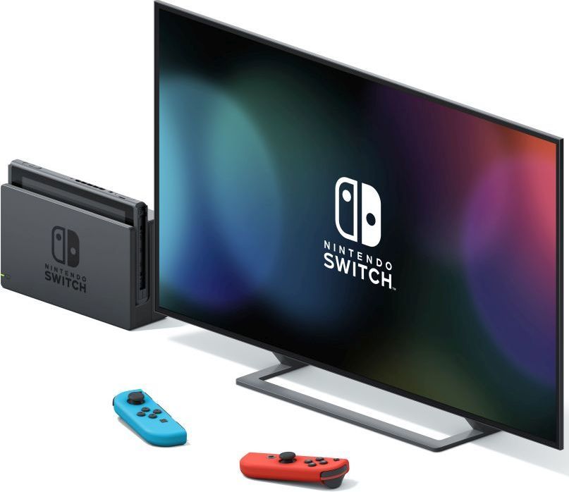 Nintendo Switch 32 Gb Neon Red Blue новая ревизия [Б У ПРИСТАВКИ]